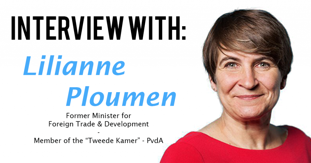 Interview with Lilianne Ploumen, former Minister of Foreign Trade ...
